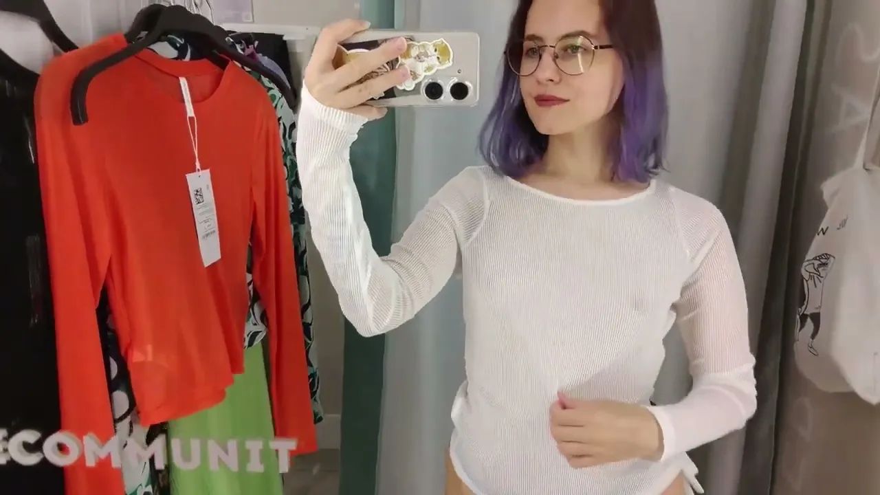 See Through Try On Haul - YTboob