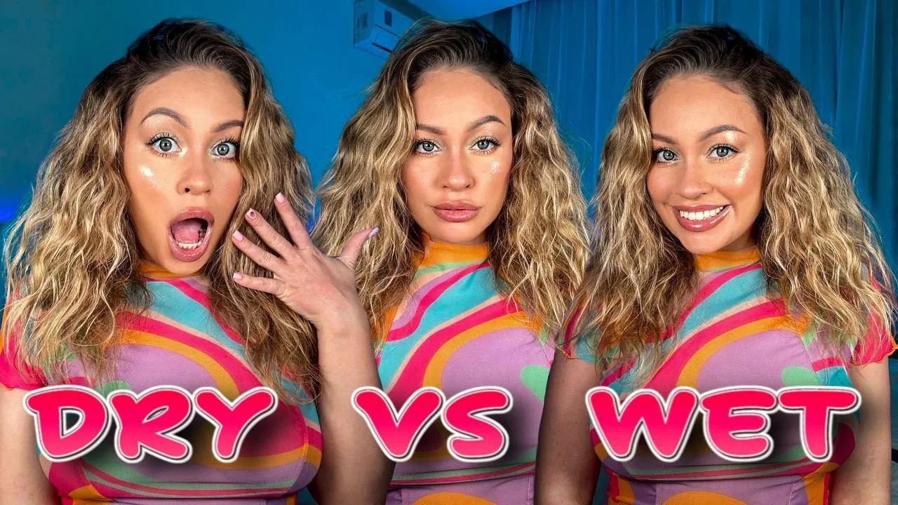 HubOfCandy Dry Vs Wet With Butt Plug - YTboob