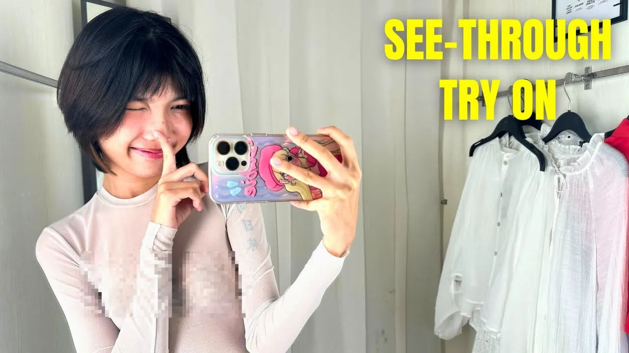 See-Through Try On Haul | Transparent Lingerie And Clothes | Try-On ...